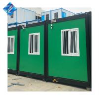 China Flat Pack Prefab Container Van With Roof for sale