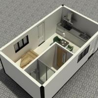 China Expandable Prefabricated Modular Containers House for sale