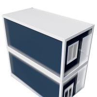 China Mobile Homes Modern 2 Bedroom Portable Prefab Container Expandable House for sale