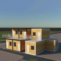 China Eco Friendly Mobile Detachable Container House And Flat Pack Homes 20ft for sale