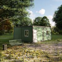 China Demountable Container House 2 Bhk 1 Bhk for sale
