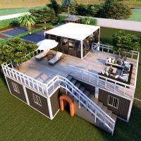 China Mobile Foldable Prefab House 20ft X 5ft Portable for sale