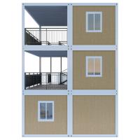 China 2 Story 3 Storey Container House Prefabricated  20/40ft for sale