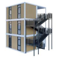 China 2 Story 3 Storey Container House Prefabricated  20/40ft for sale
