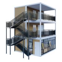 China 2 Story 3 Storey Container House Prefabricated  20/40ft for sale