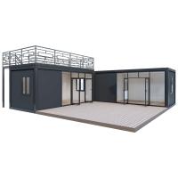 China Luxury 40 Ft Container House Flat Pack Home For Sale for sale