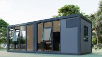 China 1 bedroom Fast Assembly Container House Flat Pack Quick Assemble for sale