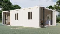China Prefabricated Fast Assembly Container Office 20 Ft Flat Pack Containers for sale