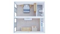 China Modular Prefab Container Van Assembly for sale