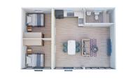China 2 Bedroom Container House Assembly Fast for sale