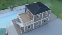 China 2 Bedroom Container House Assembly Fast for sale