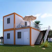 China Quick Assembly  Two Storey Prefab Container House Modular for sale