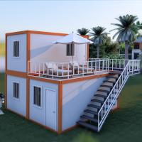 China Quick Assembly  Two Storey Prefab Container House Modular for sale