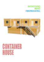 China Prefab Folding Caravan Container House 4 Bedroom for sale