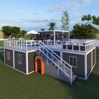 China 20FT Foldable Container House For Residence 2 Stories for sale