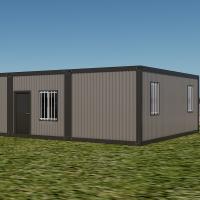 China 20ft 40ft Two 2 Bedroom Prefab Container Homes for sale