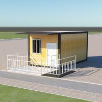 China Mobile Foldable Container House Manufacturer 20ft Flat Pack for sale