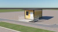 China Mobile Foldable Container House Manufacturer 20ft Flat Pack for sale