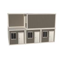 China Tiny Foldable Flat Pack Container House 20/40 Ft for sale