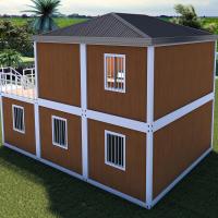 China Quick Installed Two Storey Container House Tiny for sale