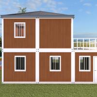 China Quick Installed Two Storey Container House Tiny for sale