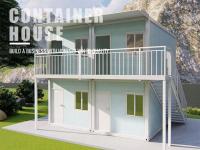 China 40ft Assembled Two Bedroom Home Prefab Expandable Container House for sale