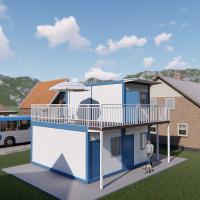 China Portable Modular Containers And Stairs  ZCS for sale