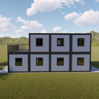 China Double Storey Container House 2 Storey Container Home 40ft For Sale for sale