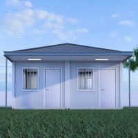 China Light Steel 20ft Flat Pack Container House Prefab Camping Homes Detachable  20 Foot for sale