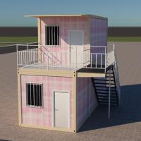 China Foldable Container Office Folding Van for sale