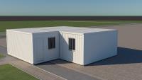 China Prefab  Collapsible Container Van Expandable for sale