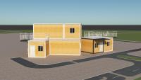 China Luxury Prefabricated Container Houses ZCS for sale
