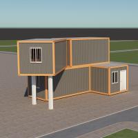 China Luxury Folding Integrated Fast Assembly Expandable Container House  From China for sale
