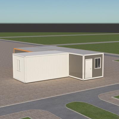 China Foam Cement Stainless Steel Sandwich Panel Container House 2 Story for sale