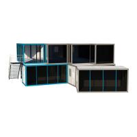 China Foam Cement Stainless Steel Sandwich Panel Container House 2 Story for sale