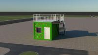 China Windows Prefab Container Home Manufacturers Foldable Smart for sale