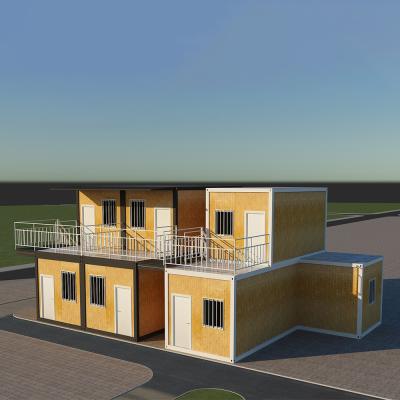 China Prefab Prefabricated Steel Fast Assembly Flat Pack Container Homes for sale
