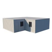 China Steel Structure Fast Assembly House Shelter Isolation Temporary Dormitory for sale