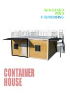 China Prefab Expandable House Home 16.5ft X 20ft for sale