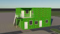 China Modular Shipping Container Offices 20 Feet 40 Feet for sale