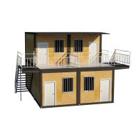 China Fast Assembly Prefab 20ft Flat Pack Container 20 Foot Container House for sale