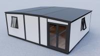 China 20ft 40ft Expandable Container House With Solar Energy for sale