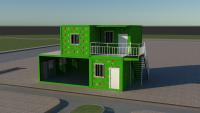 China 20ft Expandable Container Home 40ft for sale