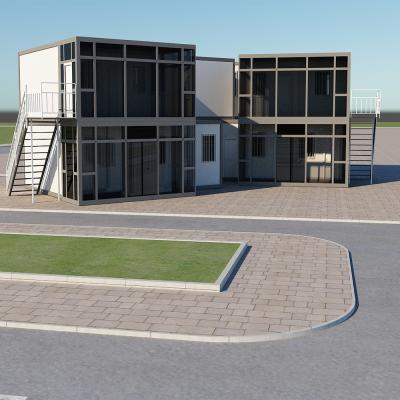 China 10 Foot 20 Foot 40ft Flat Pack Container House for sale