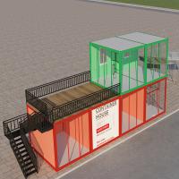China Smart Modular Prefabricated Container Office 20x10''X8.5'' for sale
