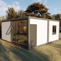 China 20 Foot 40ft Flat Pack Containers ZCS House for sale