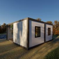 China 20 Foot 40ft Flat Pack Containers ZCS House for sale