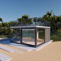 China Flat Pack Shipping Containers 20FT Prefab Modular Homes for sale