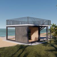 China Flat Pack Shipping Containers 20FT Prefab Modular Homes for sale