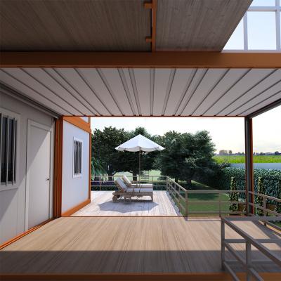 China 20ft 40ft Expandable Container House With Solar Energy Home for sale